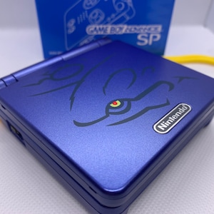 Kyogre “primal Kyogre” Custom Gameboy Advance SP GBA Sp Bundle W/ IPS ...