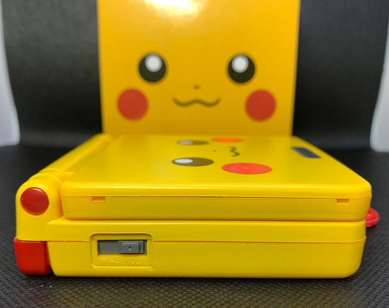 Pikachu cheekachu Custom Gameboy Advance SP Bundle W/ IPS V2 - Etsy