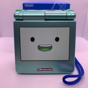 BMO “beemo” Custom Game Boy Advance Gba SP Uv Printed Face With ...