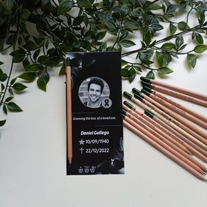 Funeral Tokens, Souvenir Funeral, Personalized Memorial Gift, Green ...