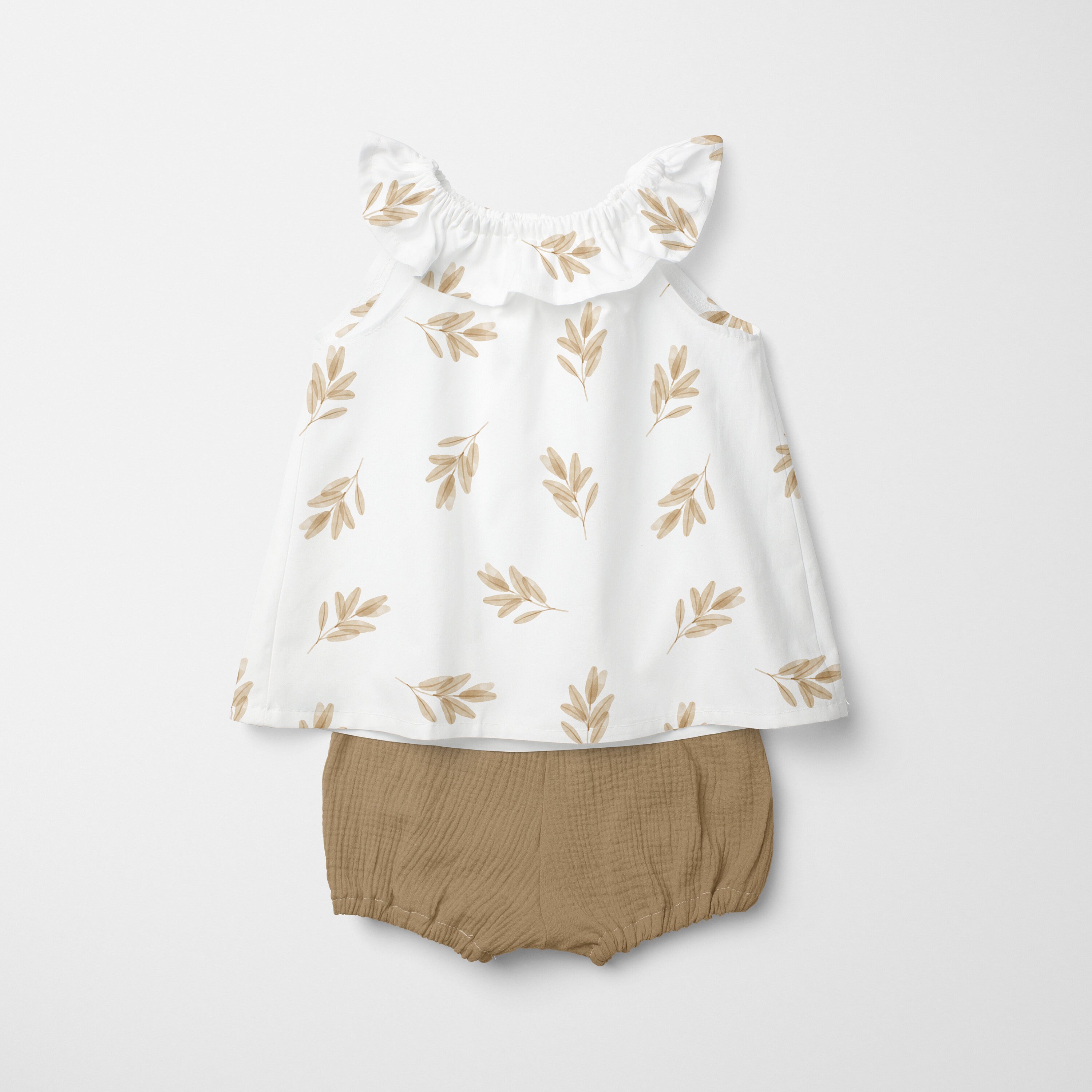 Boho Seamless Pattern Brown Watercolor Leaves Fall Autumn Design ...