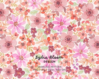 Liberty Ditsy Pastel Floral Pattern Floral Pattern Pastel - Etsy