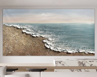 Coastal Wall Art Textured - Etsy