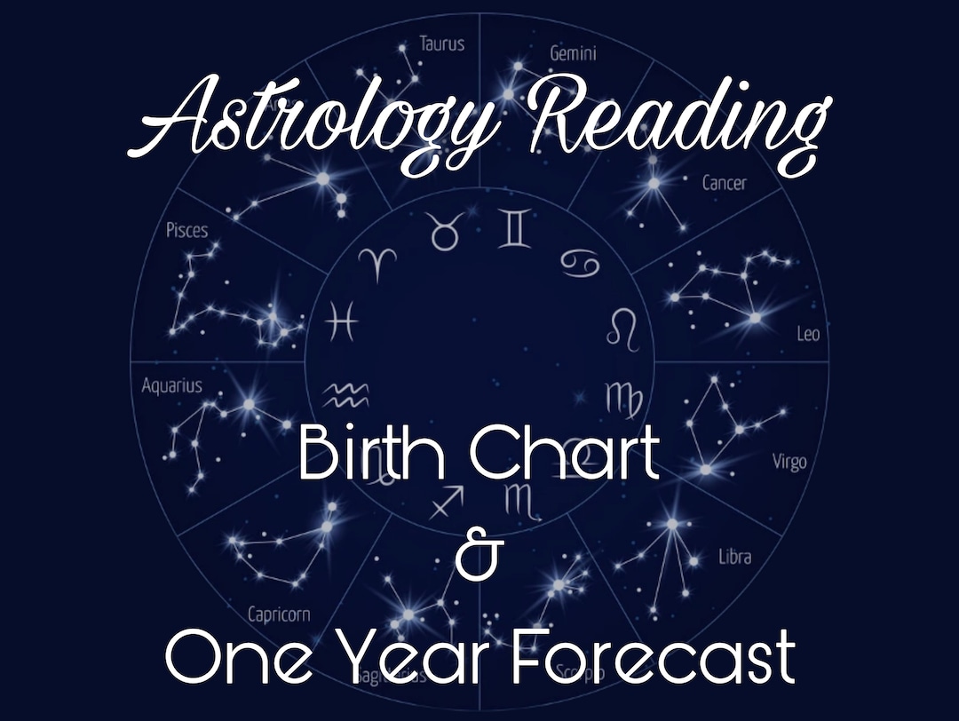 Astrology Reading - Birth Chart - Natal Report - Next Year Forecast - Etsy