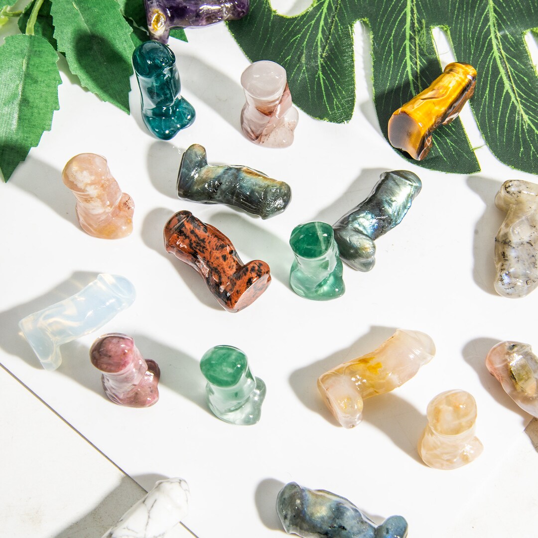 Wholesale Lot Mixed Crystal Penis Dingding Crystal Carvingquantity Optional - Etsy