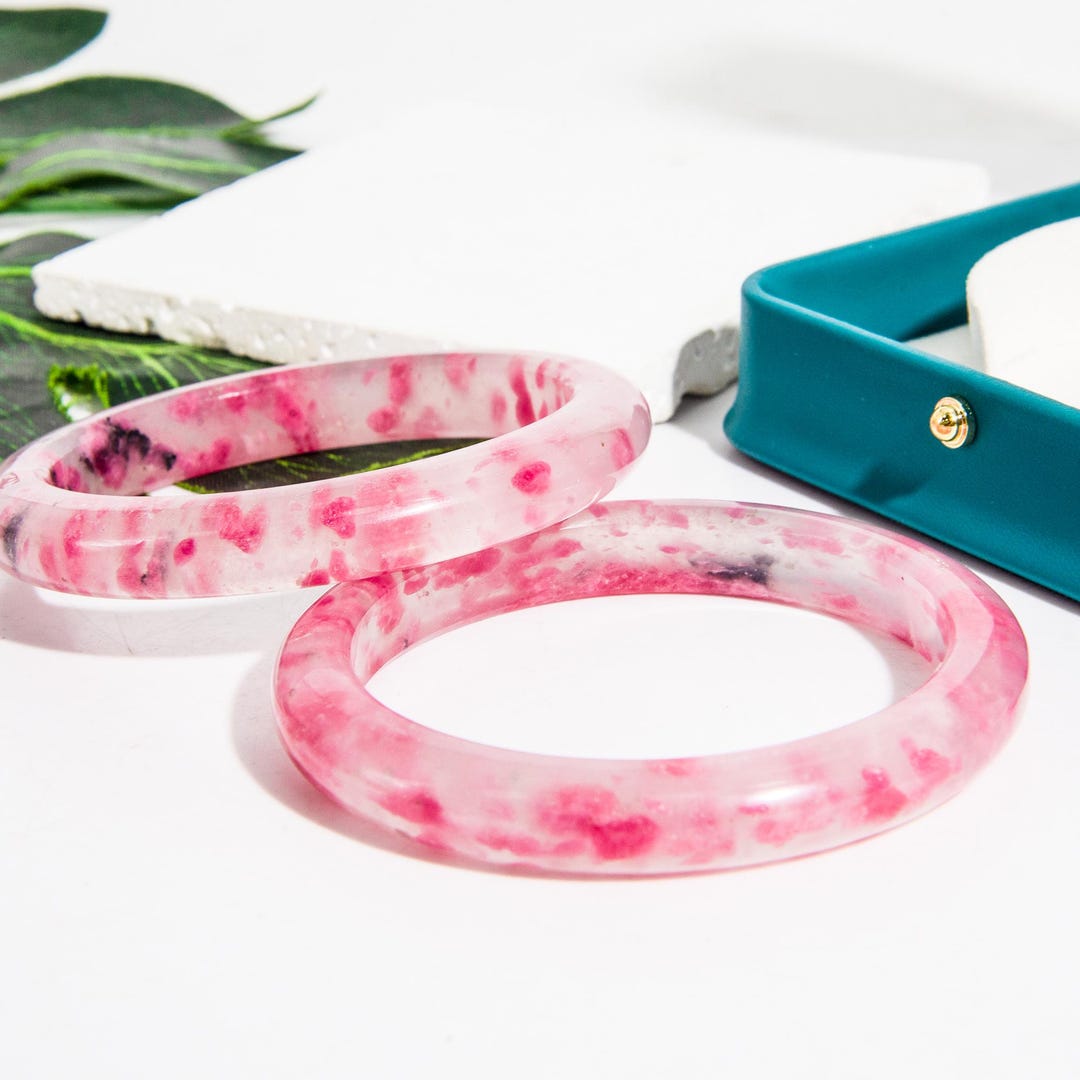 Cherry Rhodonite Bangle Multiple Sizes Available Suitable for Girls ...