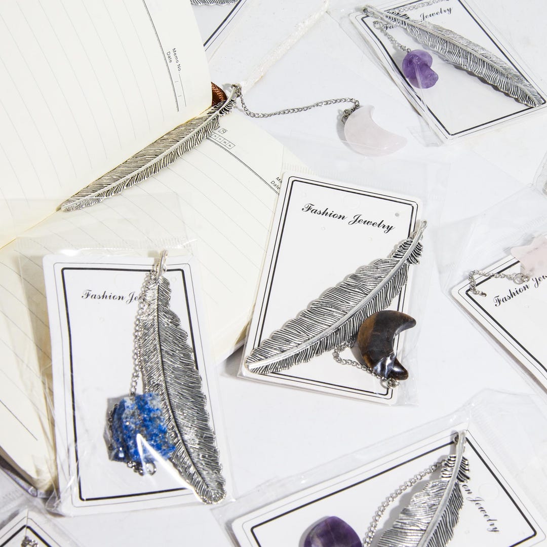 Wholesale Mixed Crystal Bookmark Healing Crystals Crystal Gift (shape ...