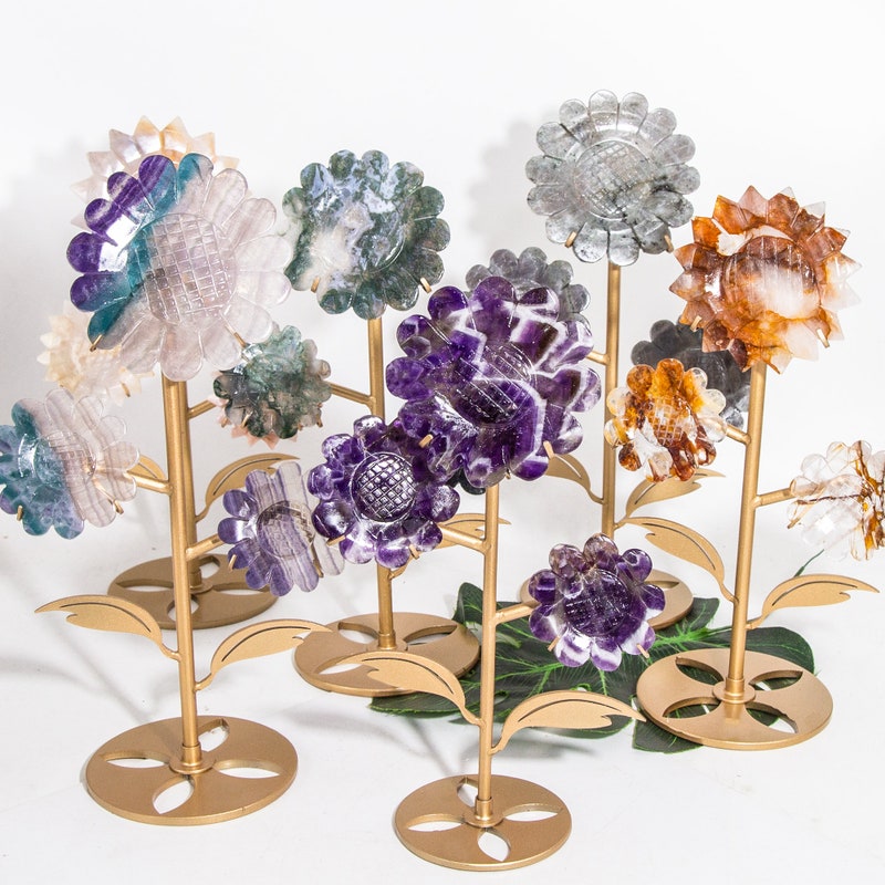 Crystal Flowers - Etsy