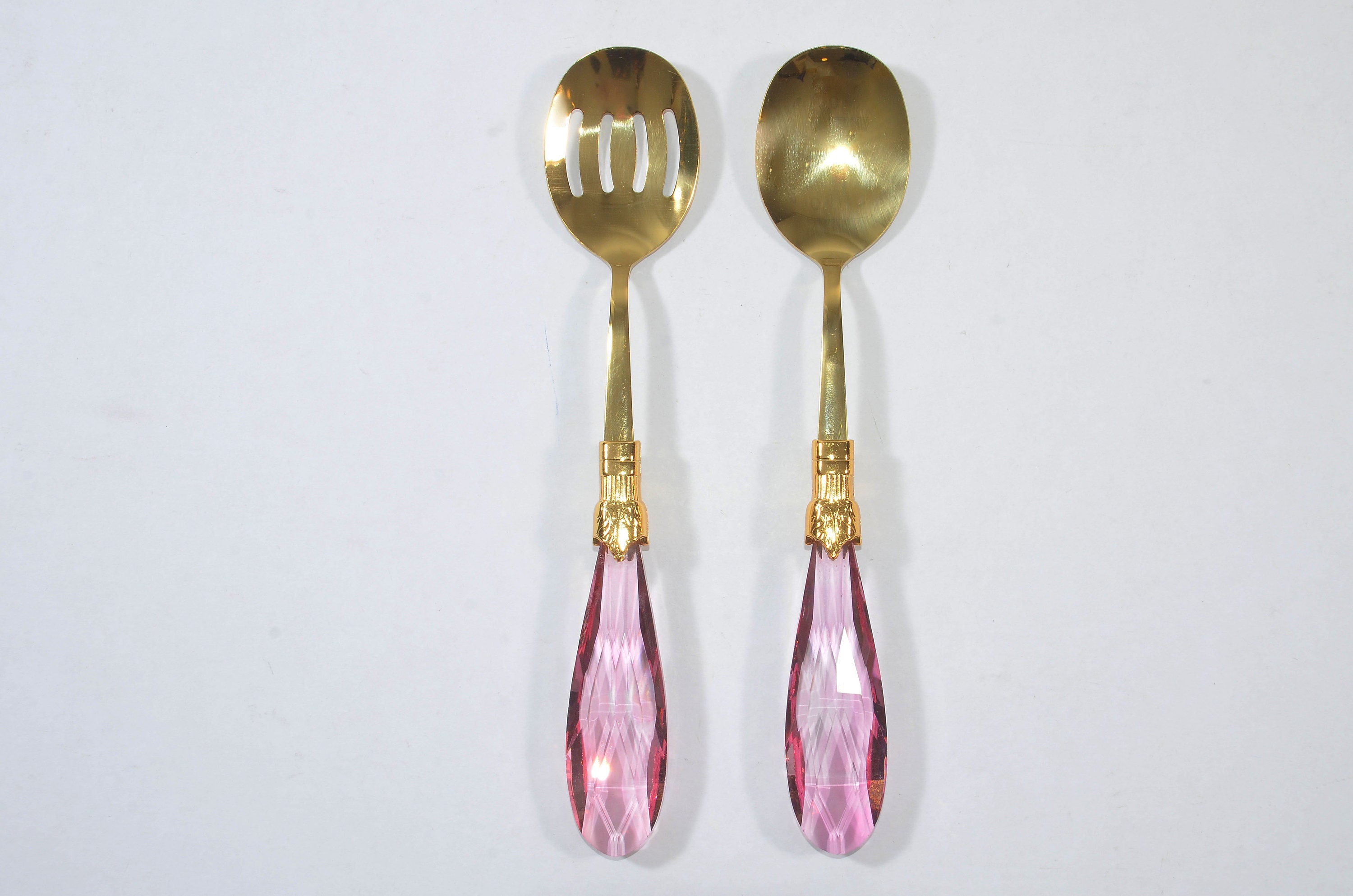 Elegant Stainless Steel Utensils Set for Soup, Cake, and Salad Service ...