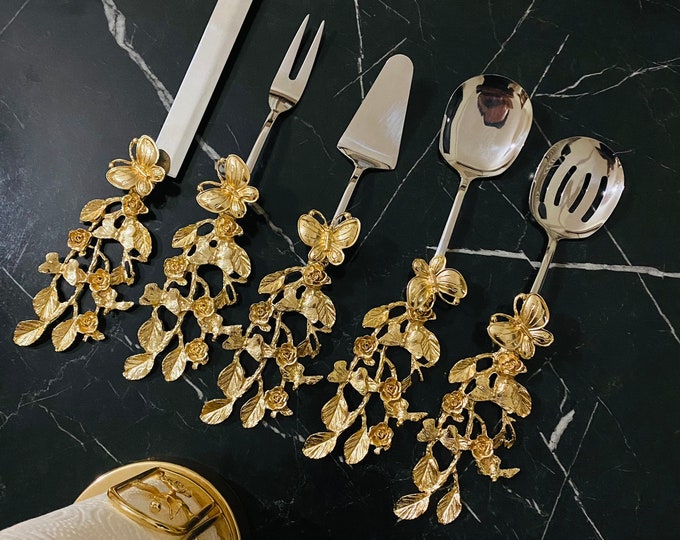 Modern Metallics Collection. Upscale Disposable Utensils. Elegant ...