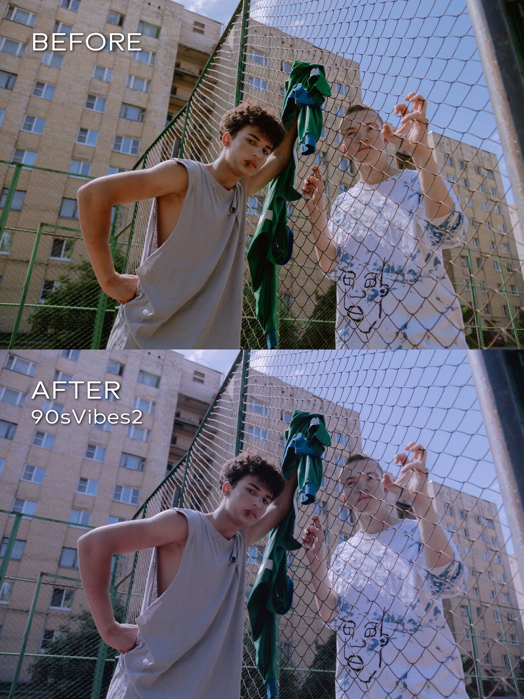 90s Film Mobile and Desktop Presets, 90s Vintage Preset, Photo Filter ...