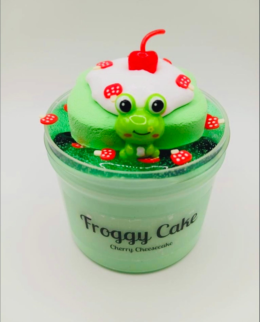 Froggy Cake Diy Slime Asmr Gift Birthday Green - Etsy