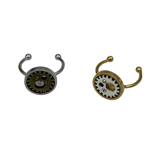 Cog Gear Ring - Etsy