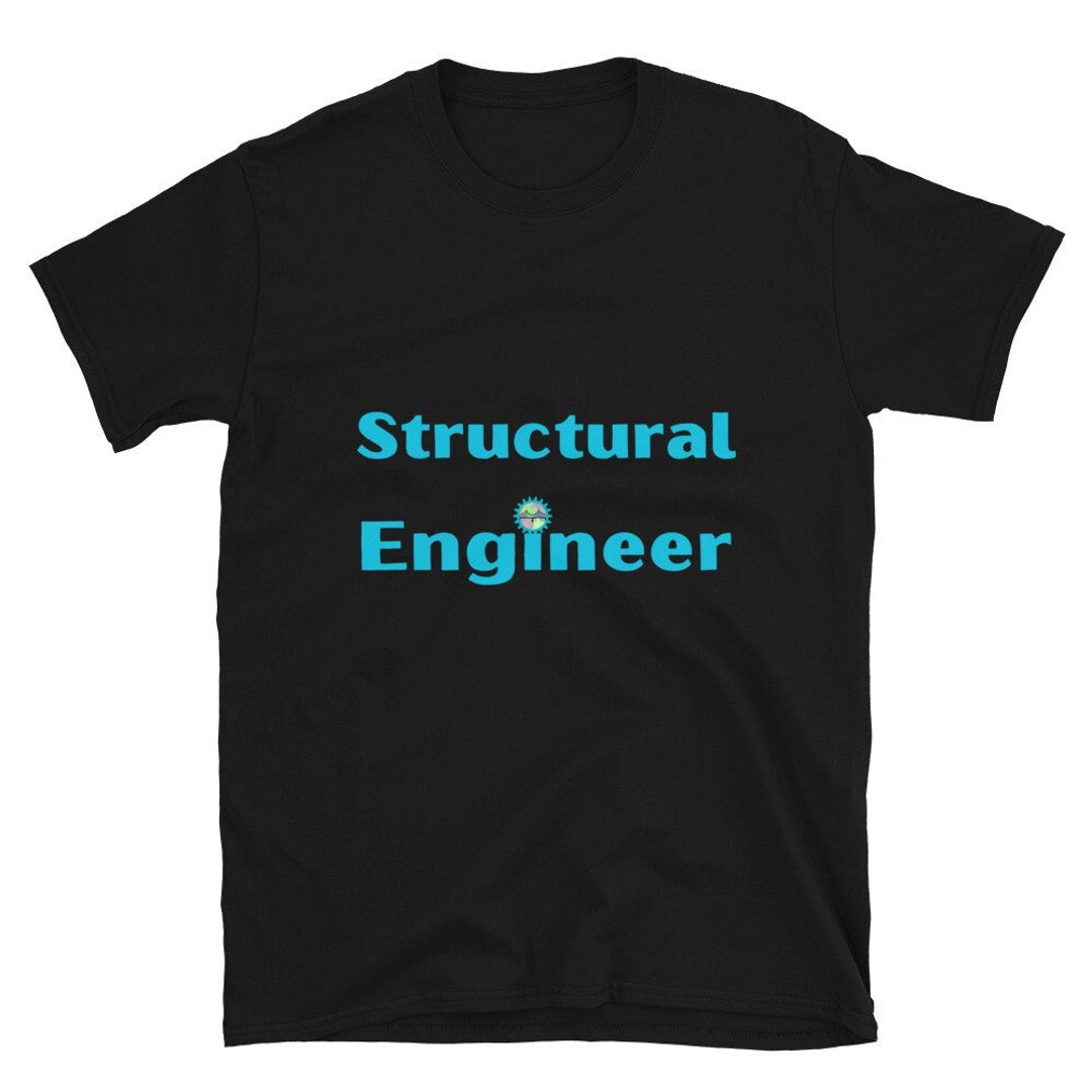 Structural Engineer Shirt. Structural Engineering T-shirt With Cogs ...