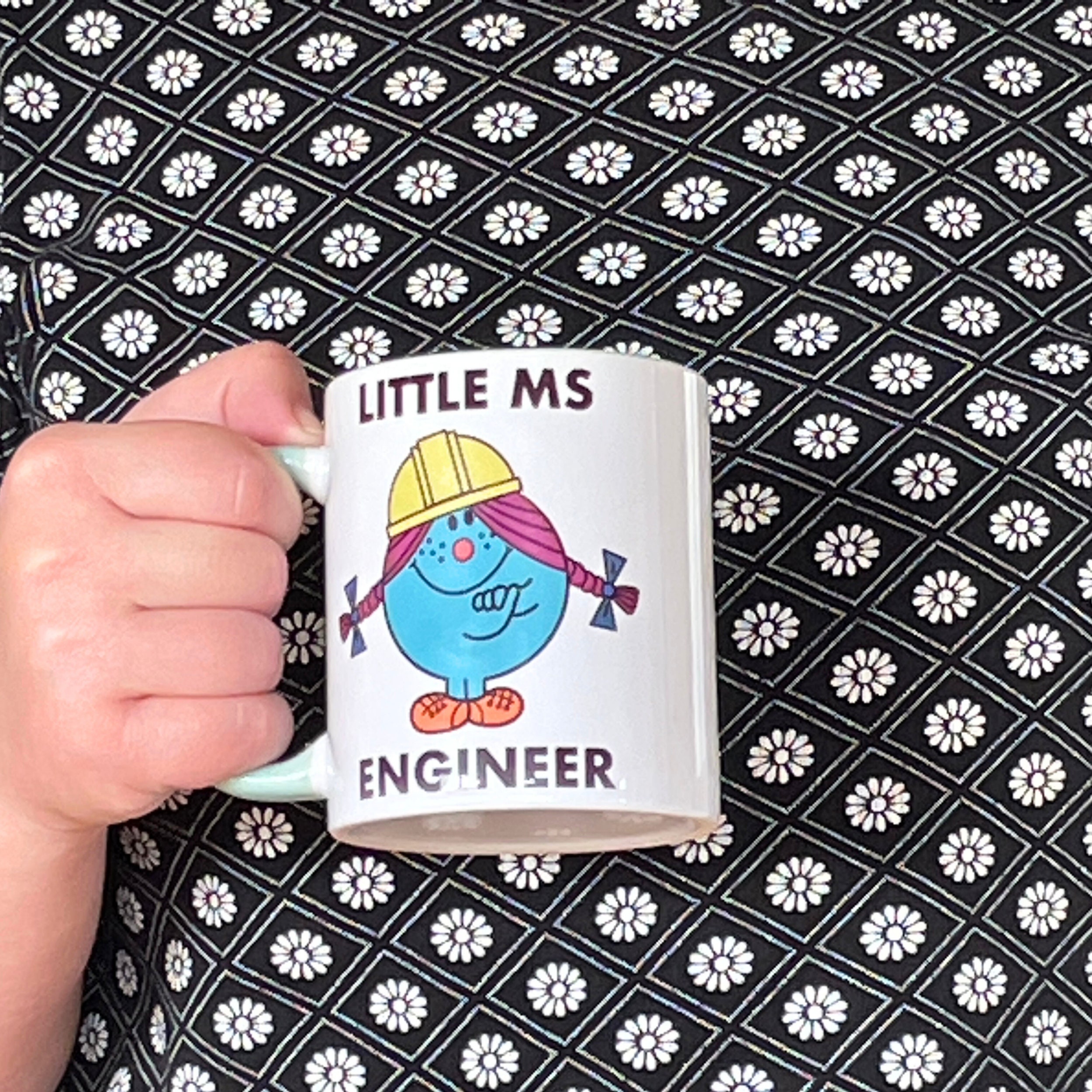 Personalised Engineer Mug With Colour Handle and Inside. Women - Etsy