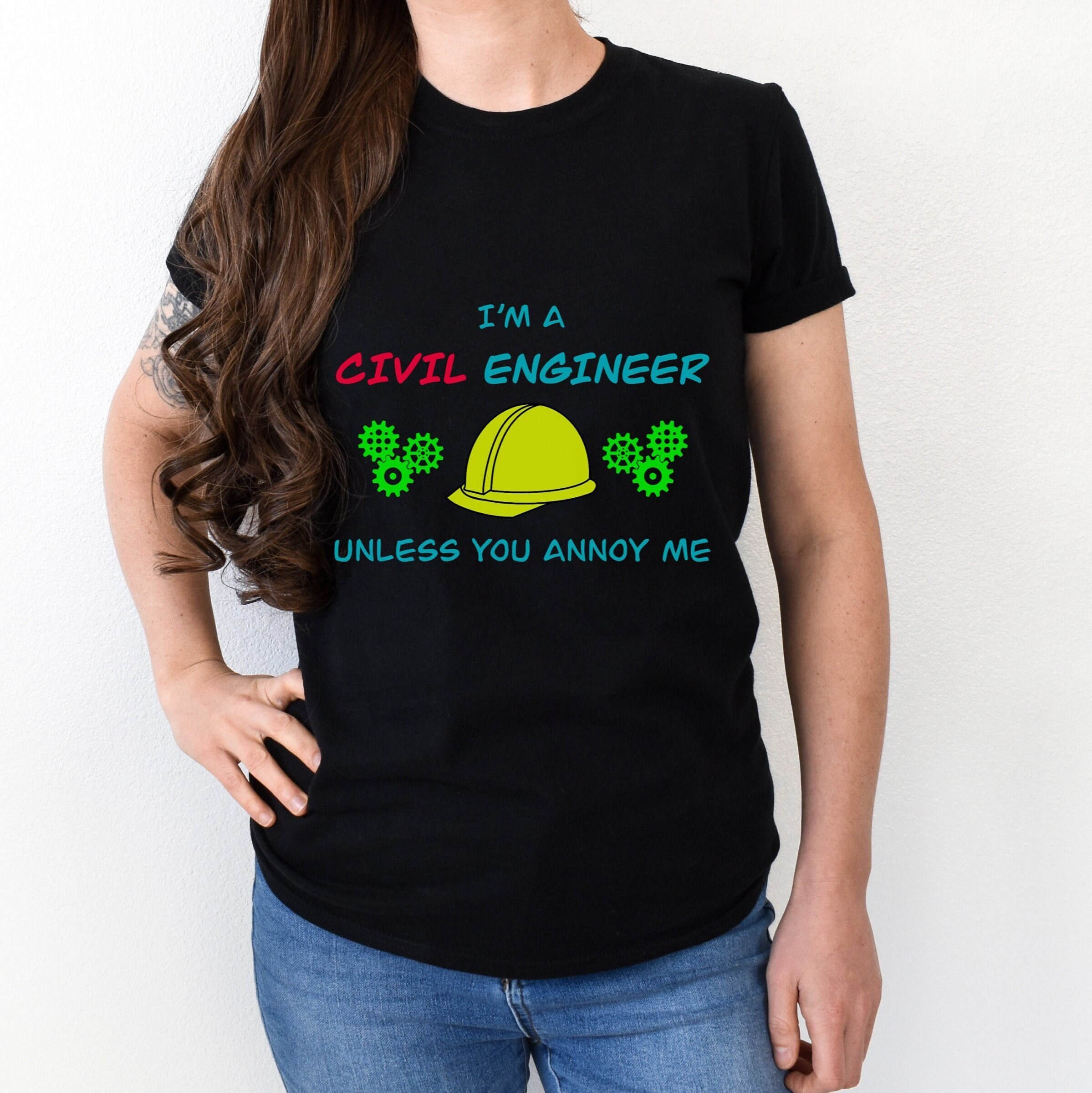 Civil Engineering Slogans T Shirt