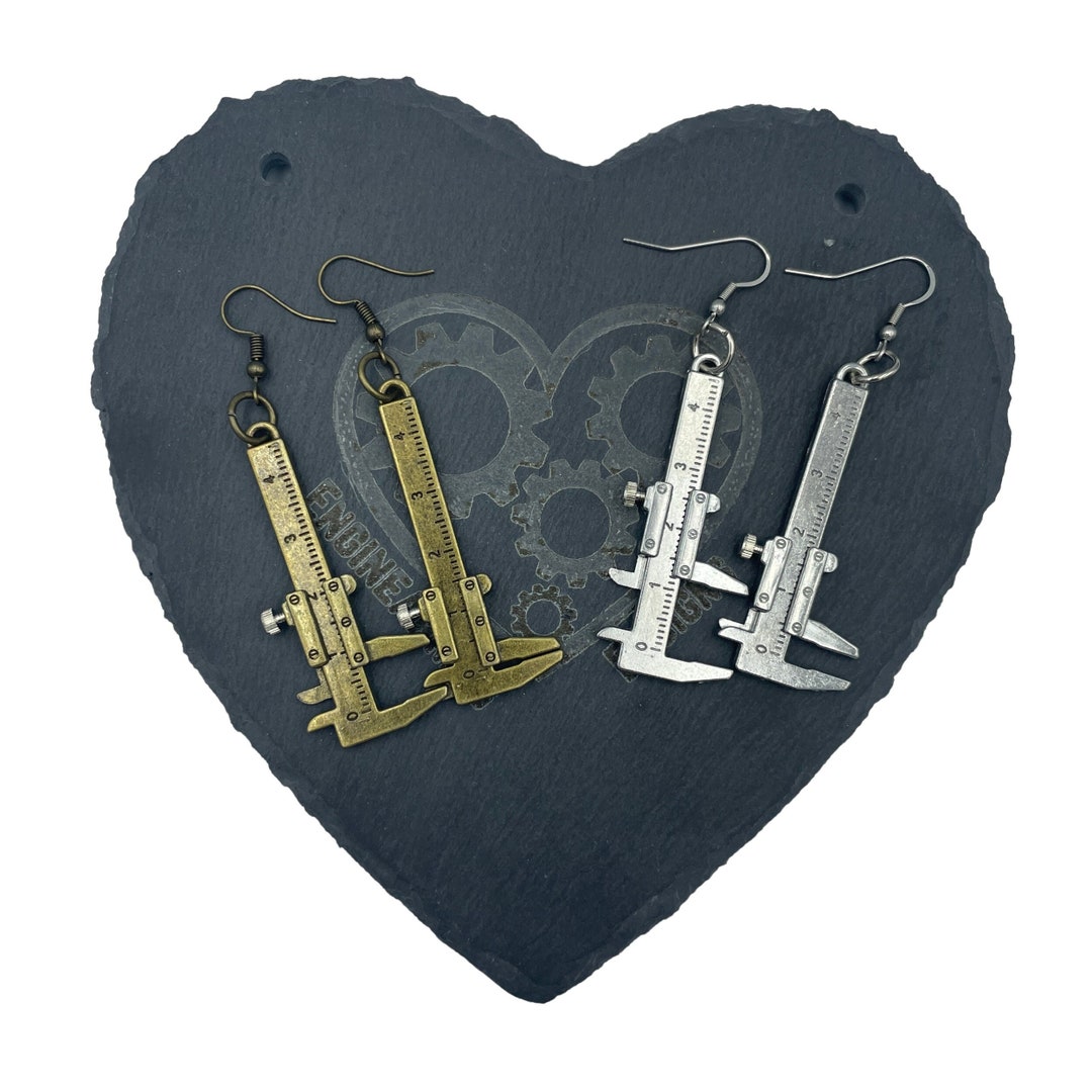 Functioning Calliper Earrings. Novelty Jewellery for Teachers ...