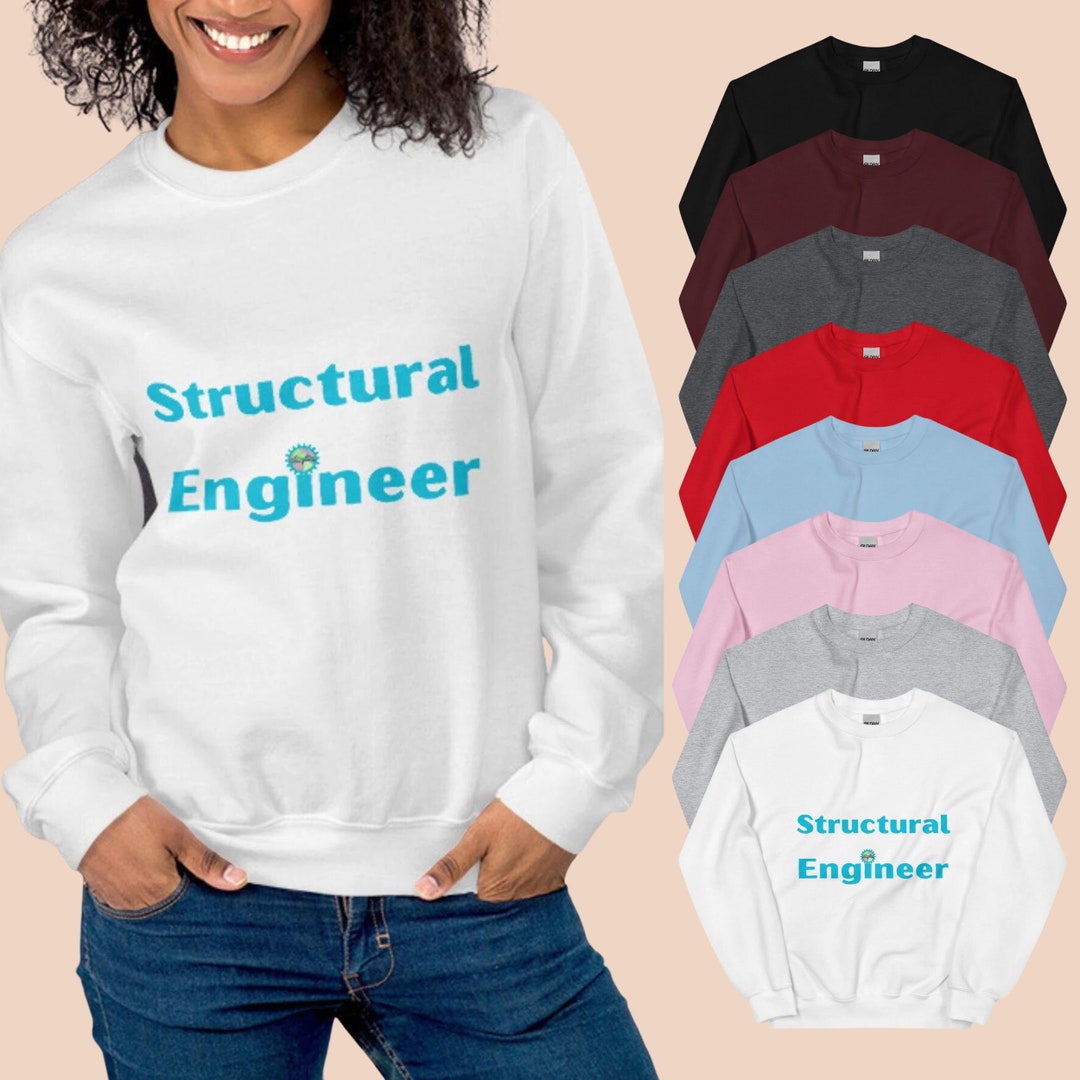 Structural Engineer Shirt. Structural Engineering With Cogs and Bridge ...
