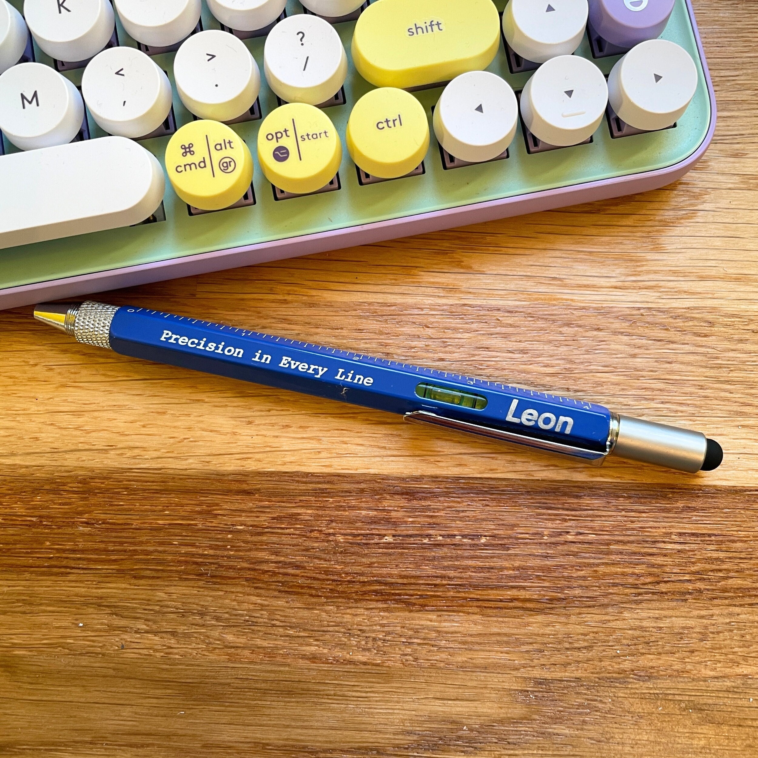Personalised Multifunction Tool Pen. Custom Name & Message Engineer Pen ...