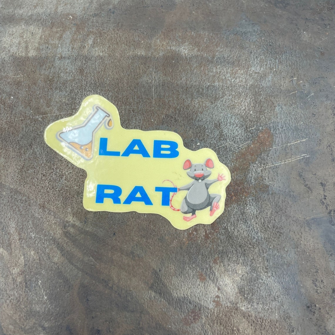 Lab Rat Vinyl Coated Magnet. Science Vinyl Magnet. Magnet Science Gift ...