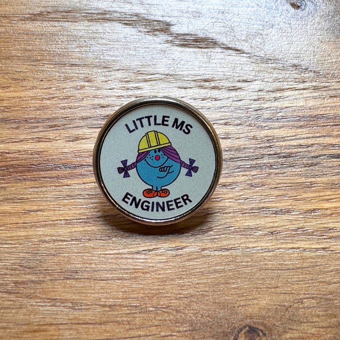 Little Ms Engineer Pin. Women and Girls in Science, Technology ...