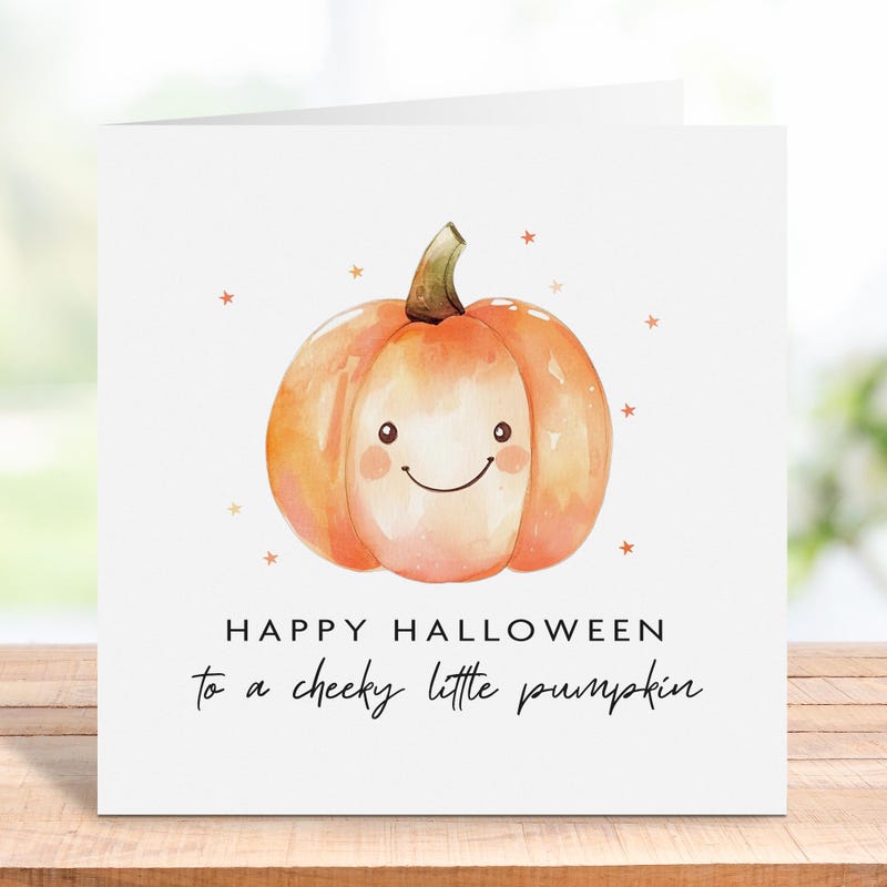 Happy Halloween Card - Etsy