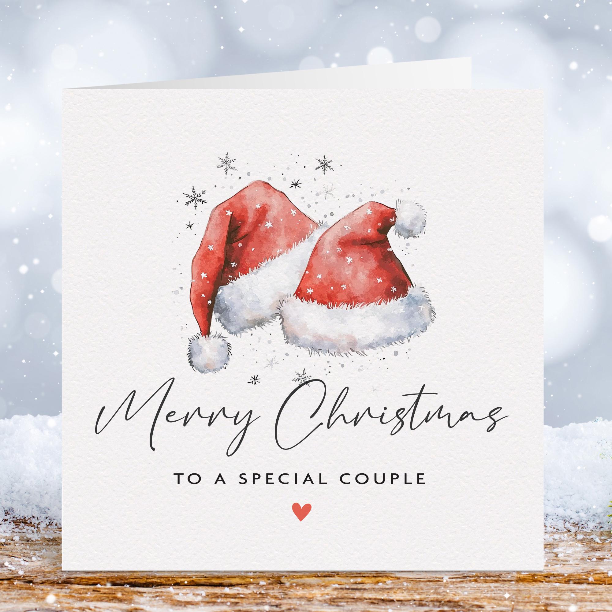 Special Couple Christmas Card, Both of You Christmas Cards, Friends ...