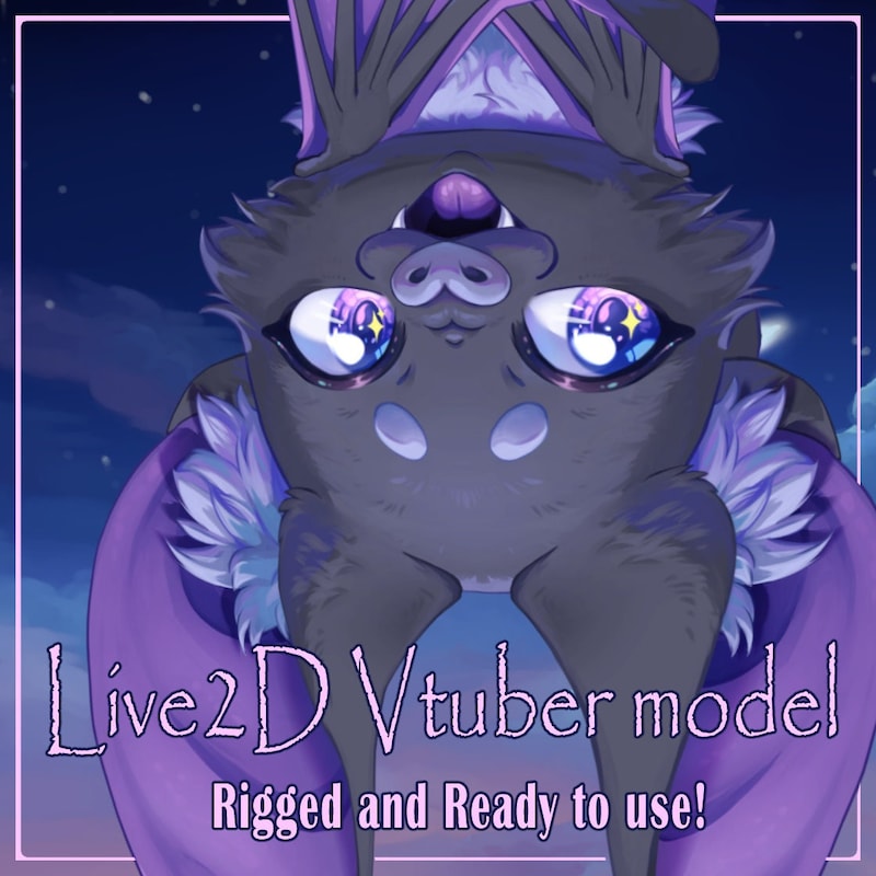 Bat Vtuber Models - Etsy