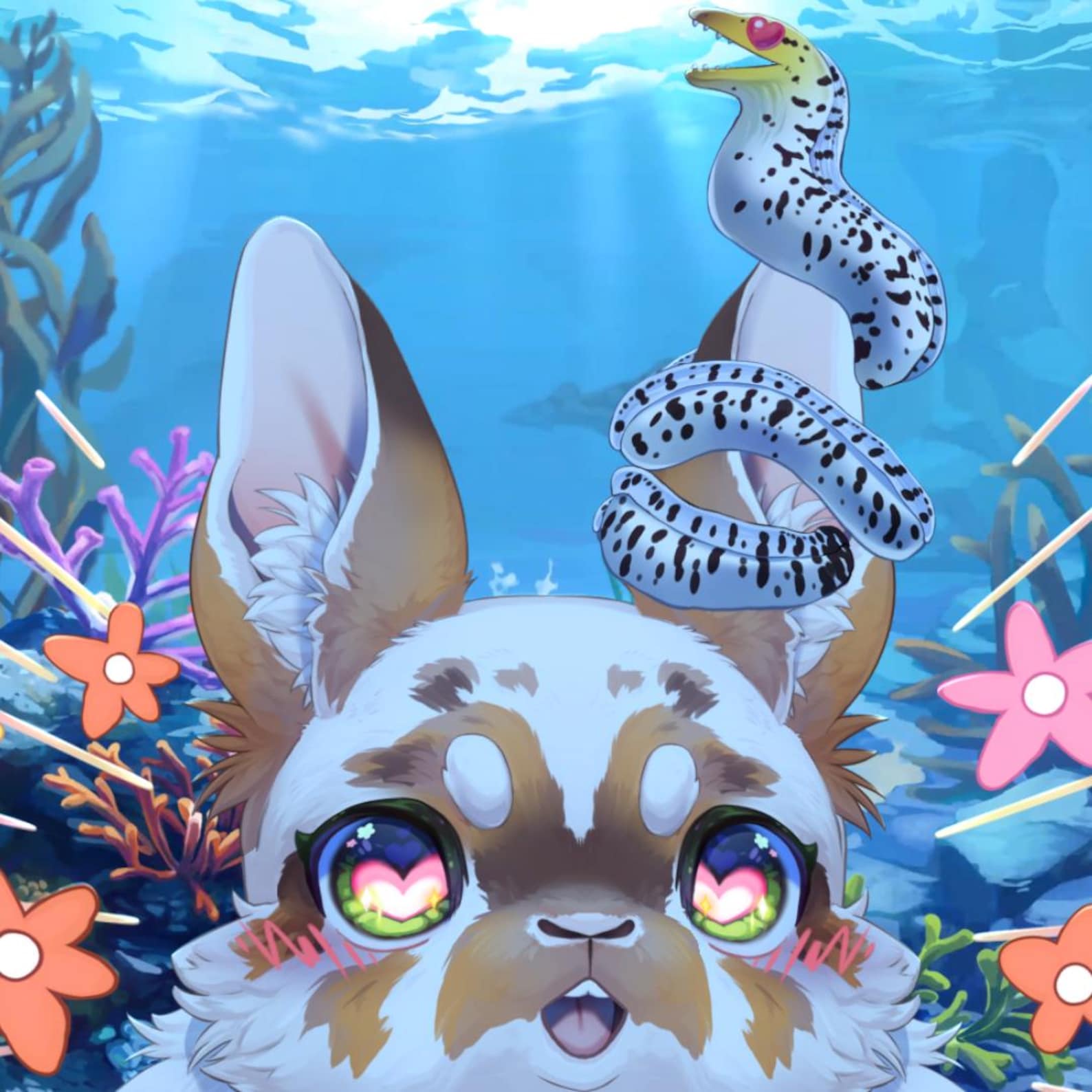 Live2d Sea Themed Asset Pack - Animated Background + 25 Live2d Items - Etsy