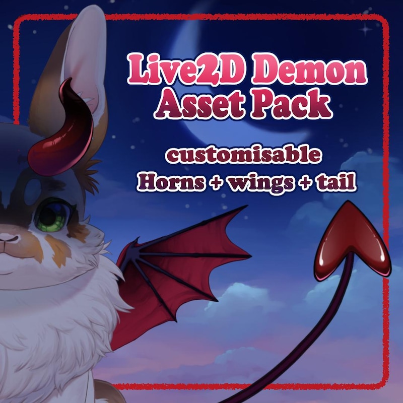 Vtuber Horns 2d - Etsy