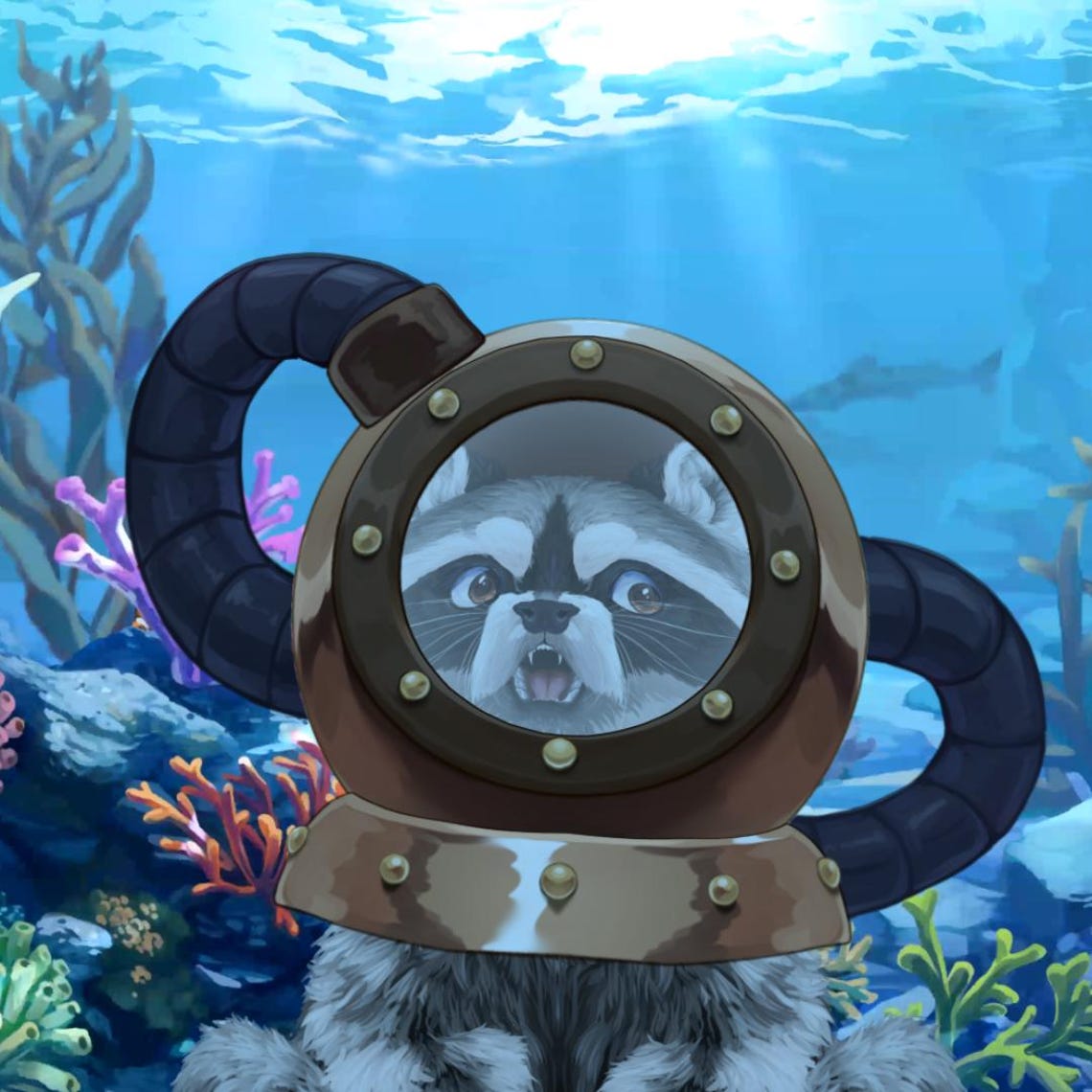 Live2d Sea Themed Asset Pack - Animated Background + 25 Live2d Items - Etsy