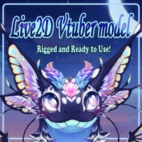 Cute Vtuber Fantasy Wings / Vtuber Asset / Vtuber Stream Decoration ...