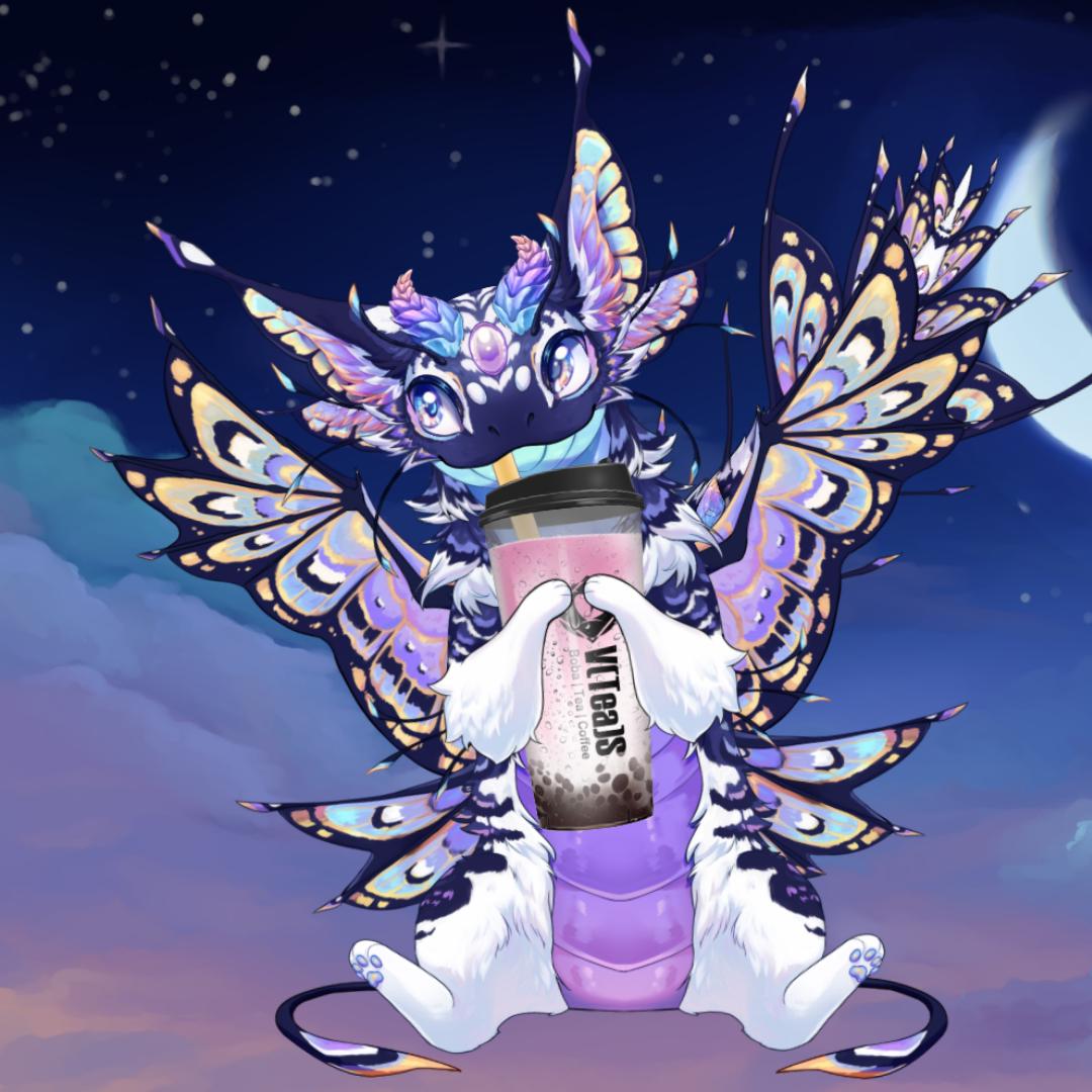 Baby Dragon Vtuber Avatar - Full Body/fully Rigged Live2d Model - Etsy