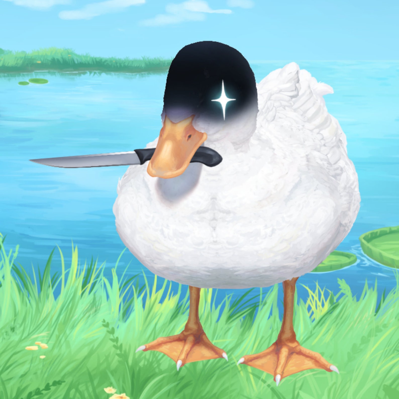 Avatar de Duck Vtuber Modelo Live2D de cuerpo - Etsy México