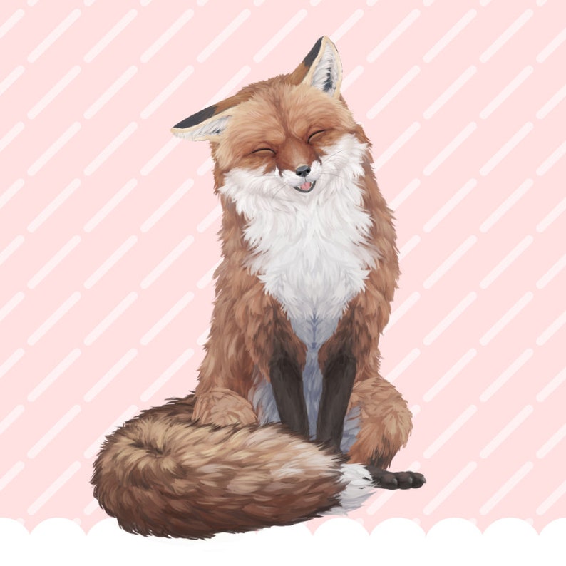 Fox Vtuber Avatar - Full Body/fully Rigged Live2d Model With Hand ...