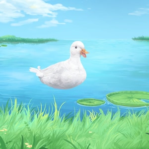 Duck Vtuber Avatar - Full Body/fully Rigged Live2d Model - Etsy UK