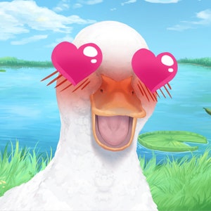 Duck Vtuber Avatar - Full Body/fully Rigged Live2d Model - Etsy