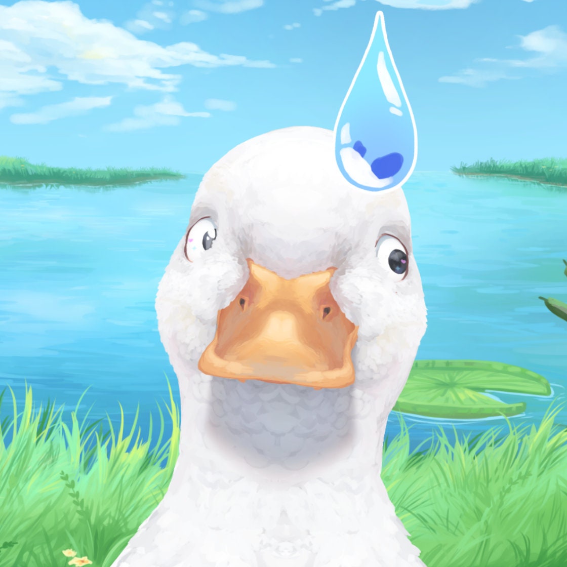 Avatar de Duck Vtuber Modelo Live2D de cuerpo - Etsy México