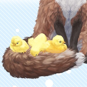 Set of Chicks- Live2d Vtuber Asset Pack - Etsy