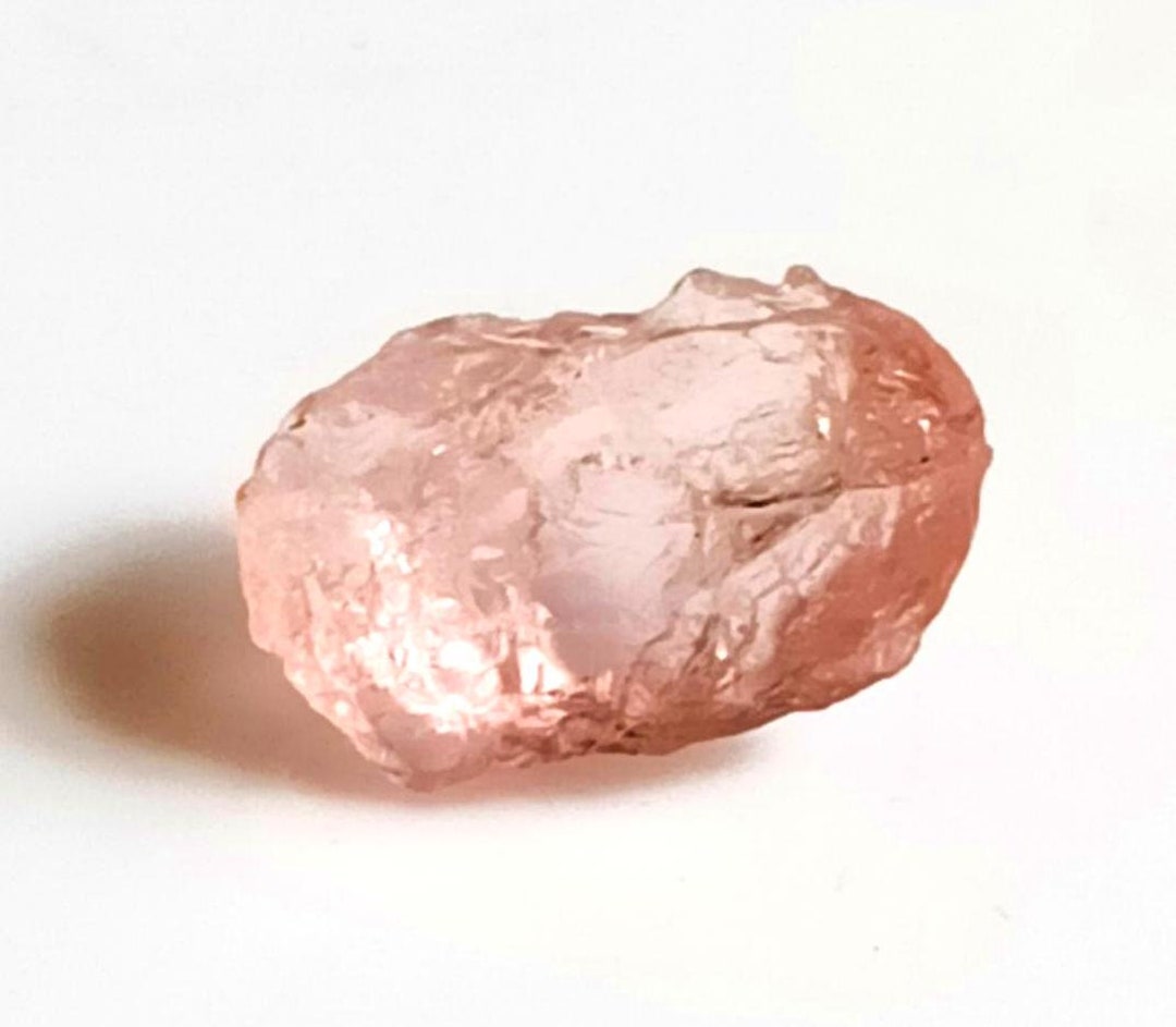 Natural Morganite Rough 6.50 Cts Rough Morganite Crystal Rough Loose ...
