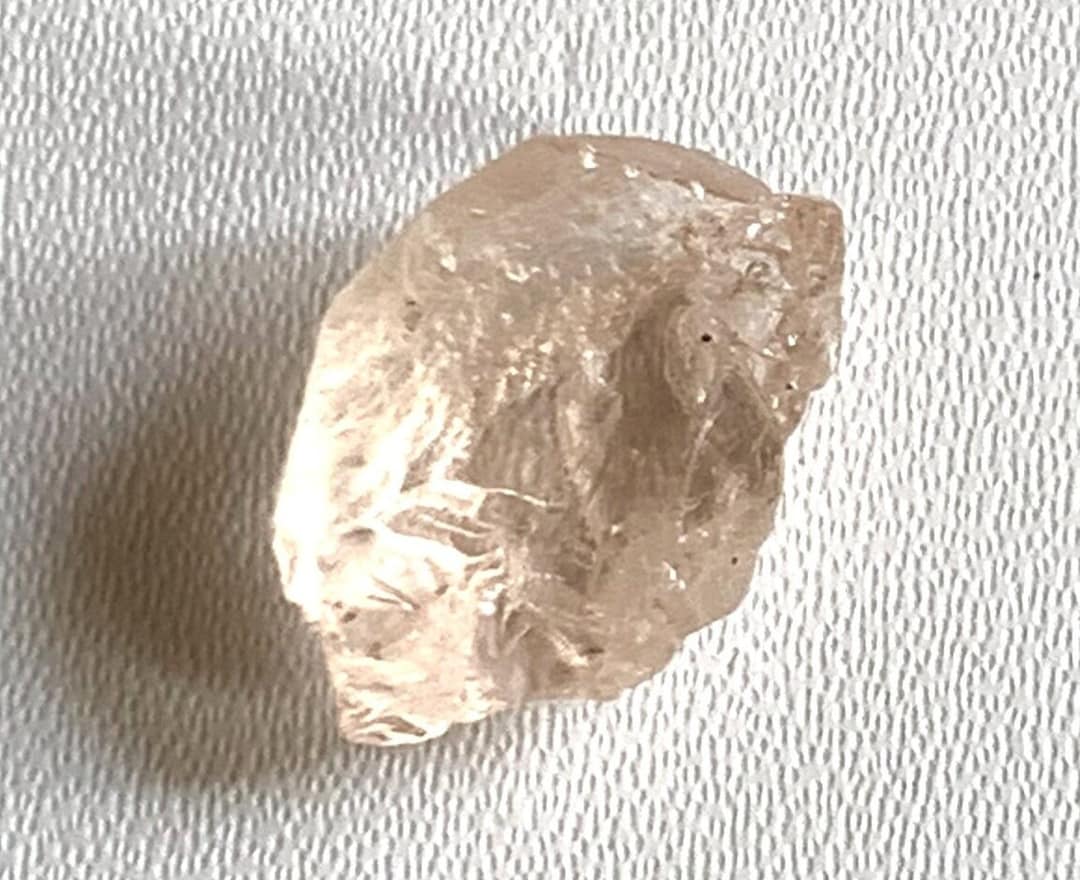 Natural Morganite Rough 6.05 Cts Rough Morganite Crystal Rough Loose ...