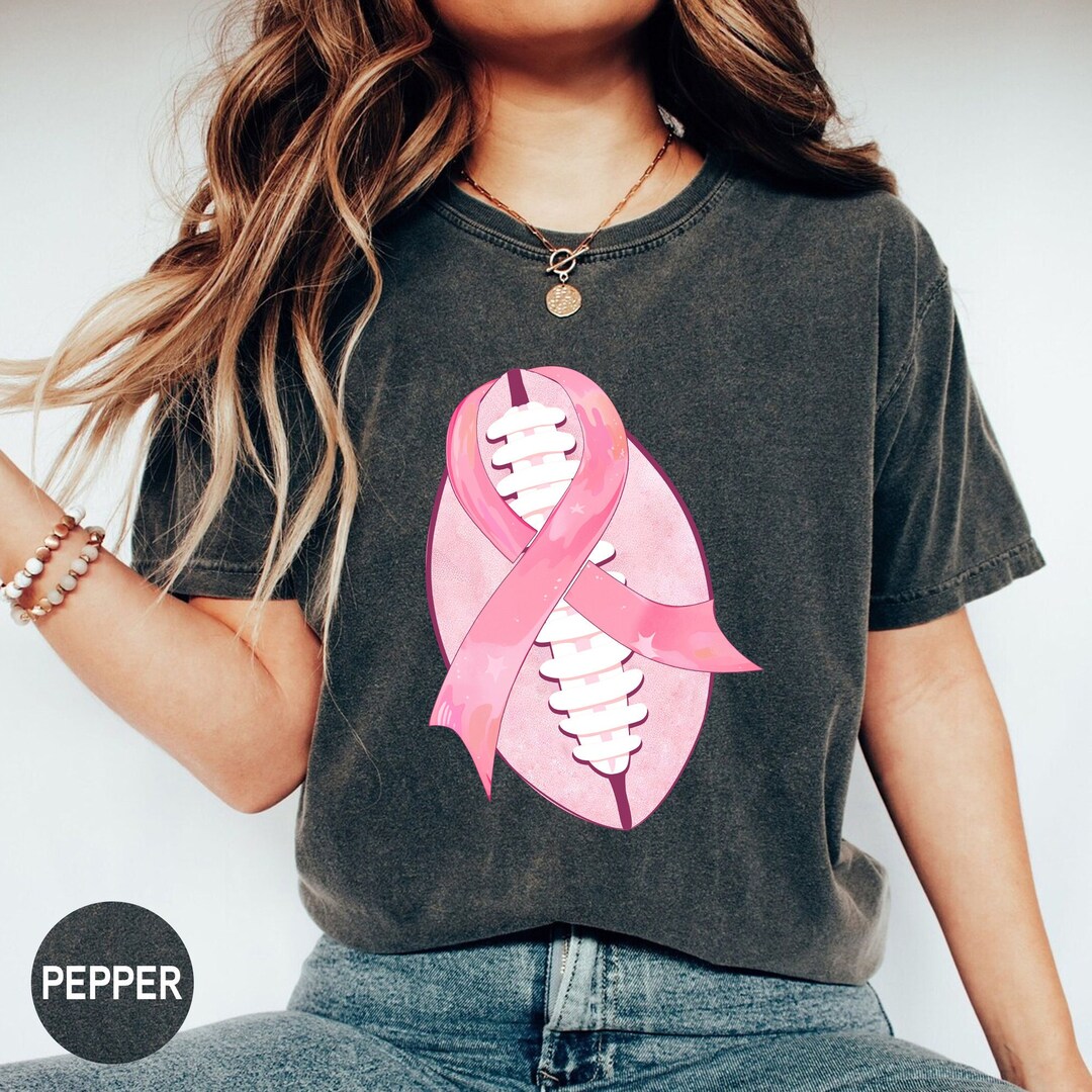 Comfort Colors Breast Cancer Shirt, Tackle Cancer Shirt, Breast Cancer ...