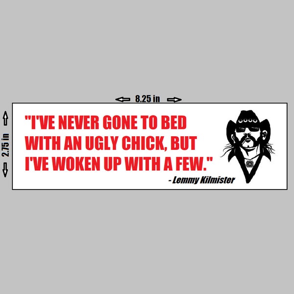 Lemmy Silhouette - Etsy Canada