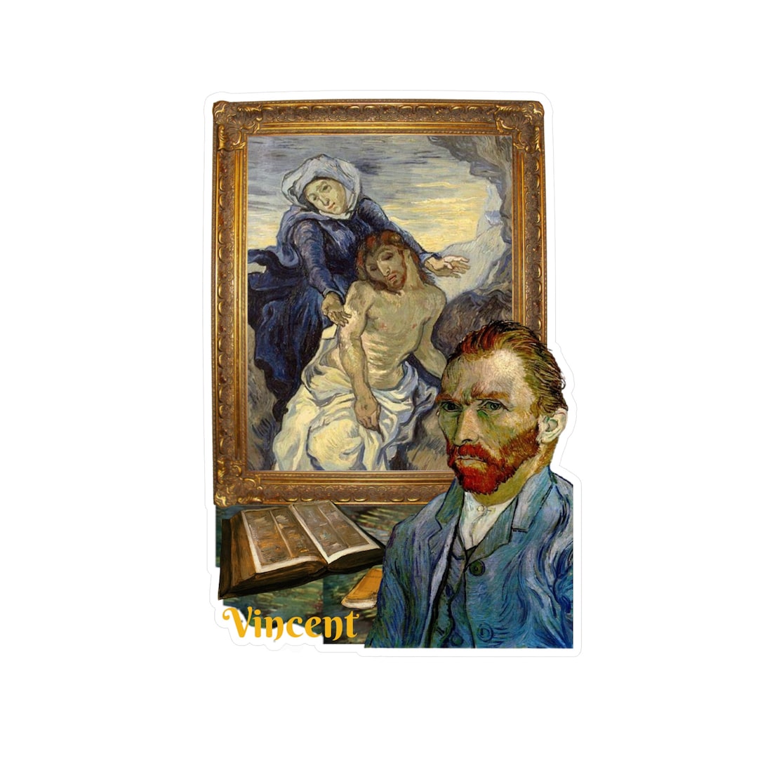 Vinyl Sticker / Decal Vincent Van Gogh Unique Collage Religious ...