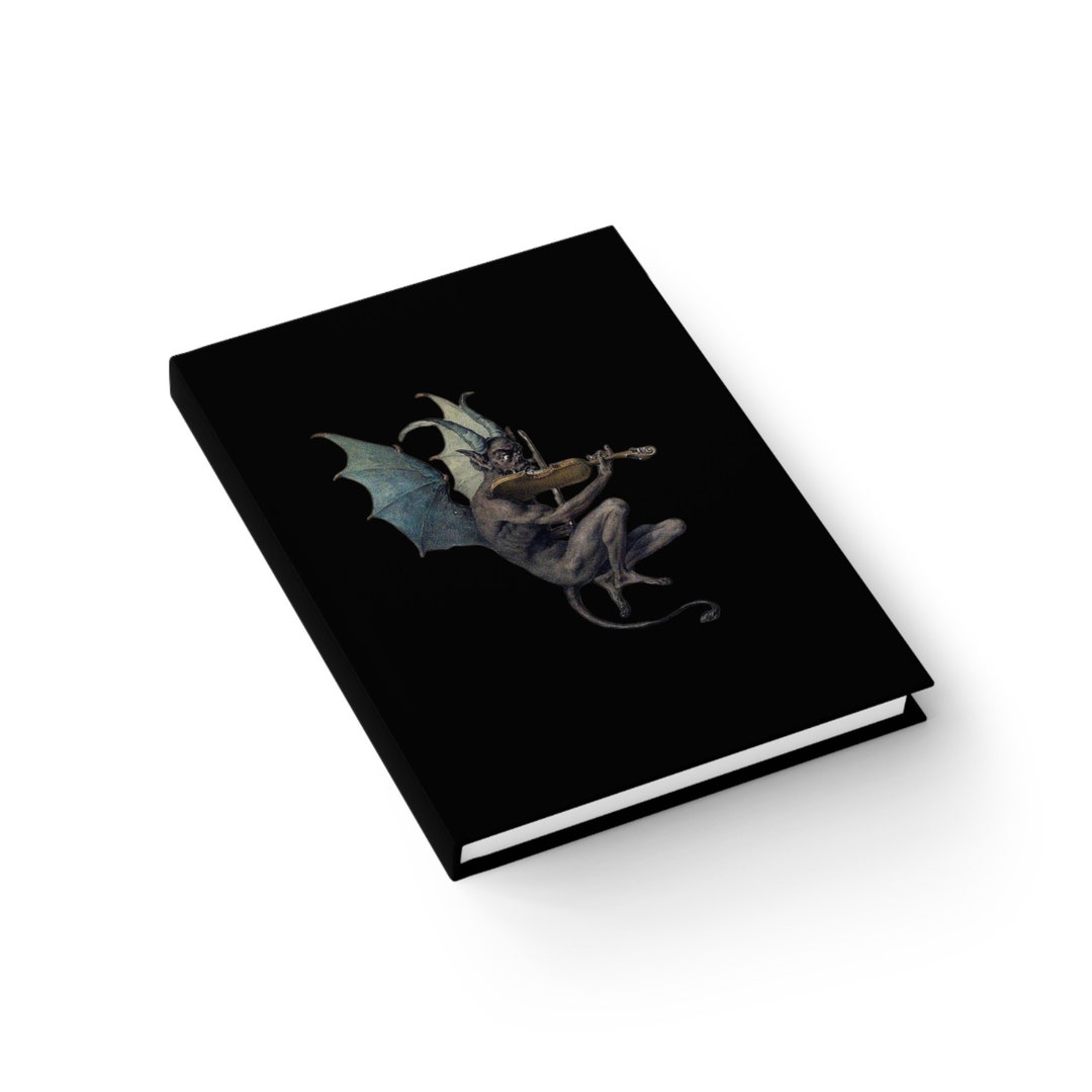 Journal Blank no Lines the Devil Playing a Violin Giuseppe Tartini ...