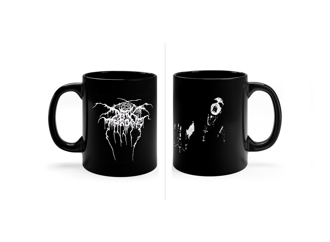 11oz Black Mug Darkthrone Black Metal Fenriz Logo Image Candles - Etsy