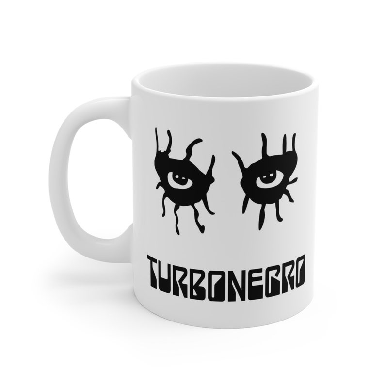 Mug 11oz Turbonegro Band Logo Eye Makeup Punk Rock Badass Coffee Cup ...