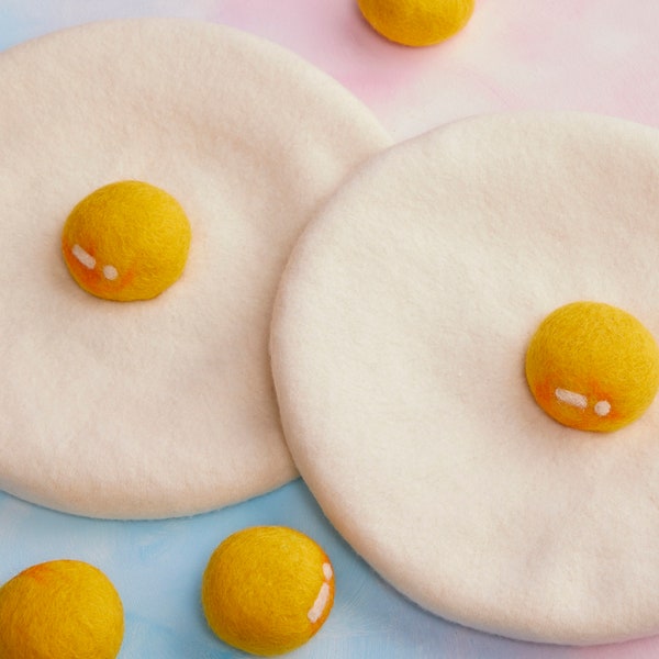 Fried Egg Hat - Etsy