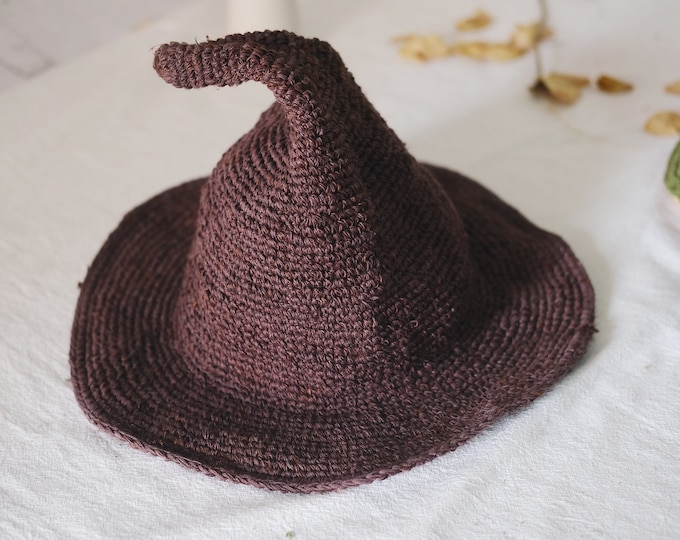 The Sage Witch or Wizard Sage Suede Witch or Wizard Hat - Etsy