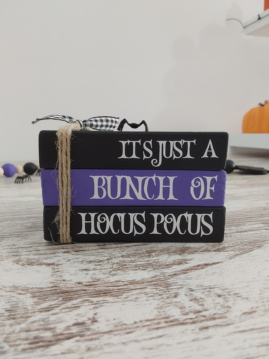 Halloween Tiered Tray Decor Halloween Book Stack Fall Decor Halloween ...